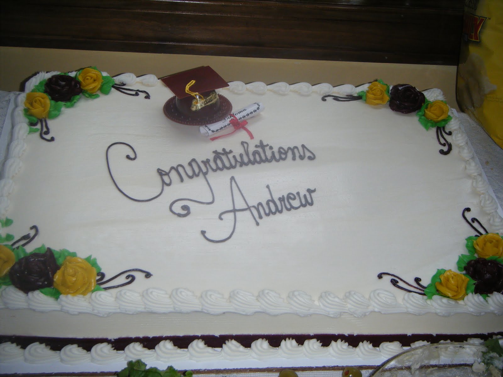 Boston Chomper: Congratulations Andrew!