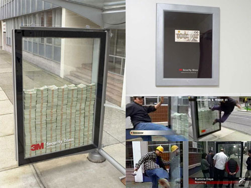 3M Security Glass Bus Stop Advertisement- Unbreakable??is that true ...