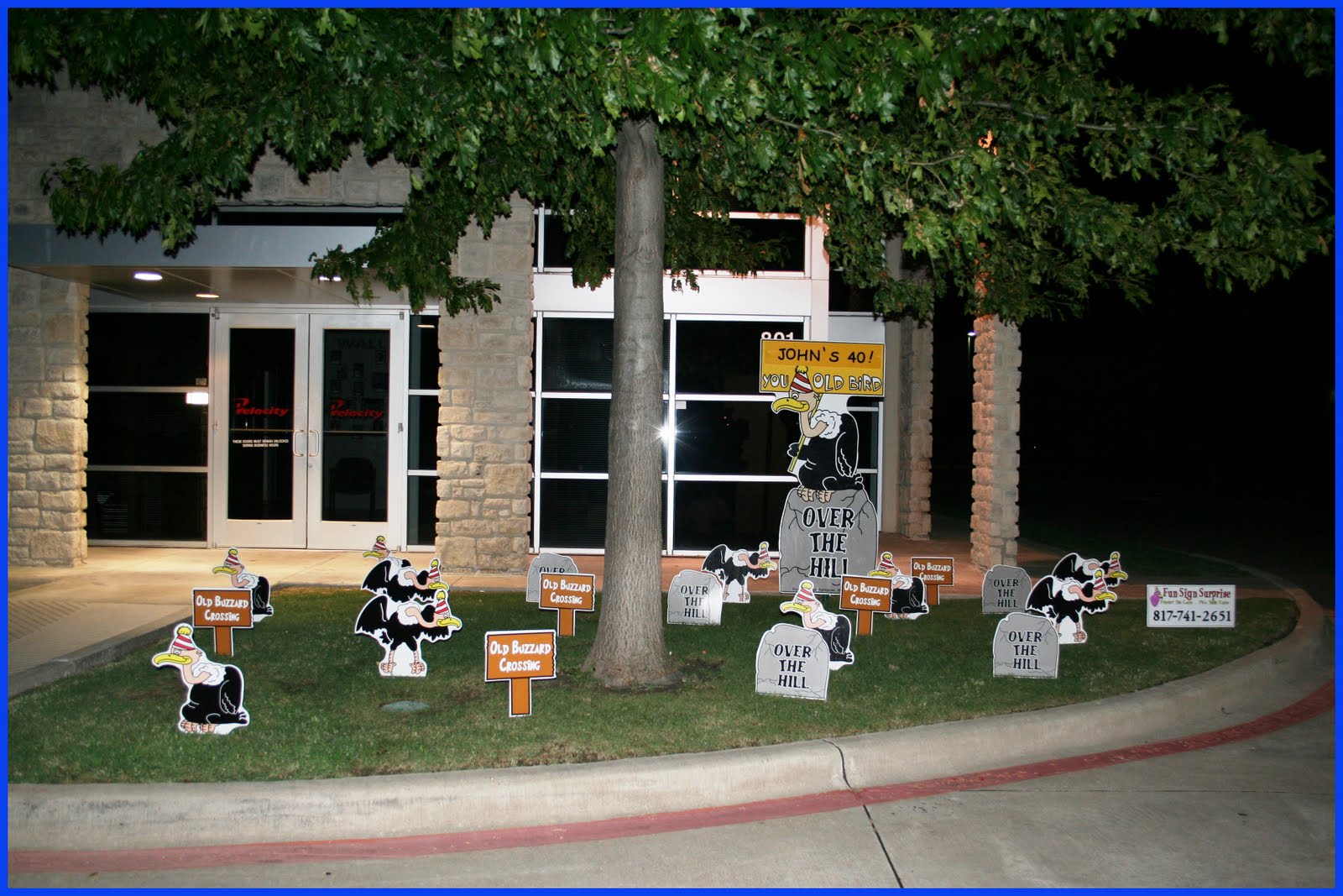 Yard Signs Buzzards - Birthday Yard SignsBirthday Yard Signs