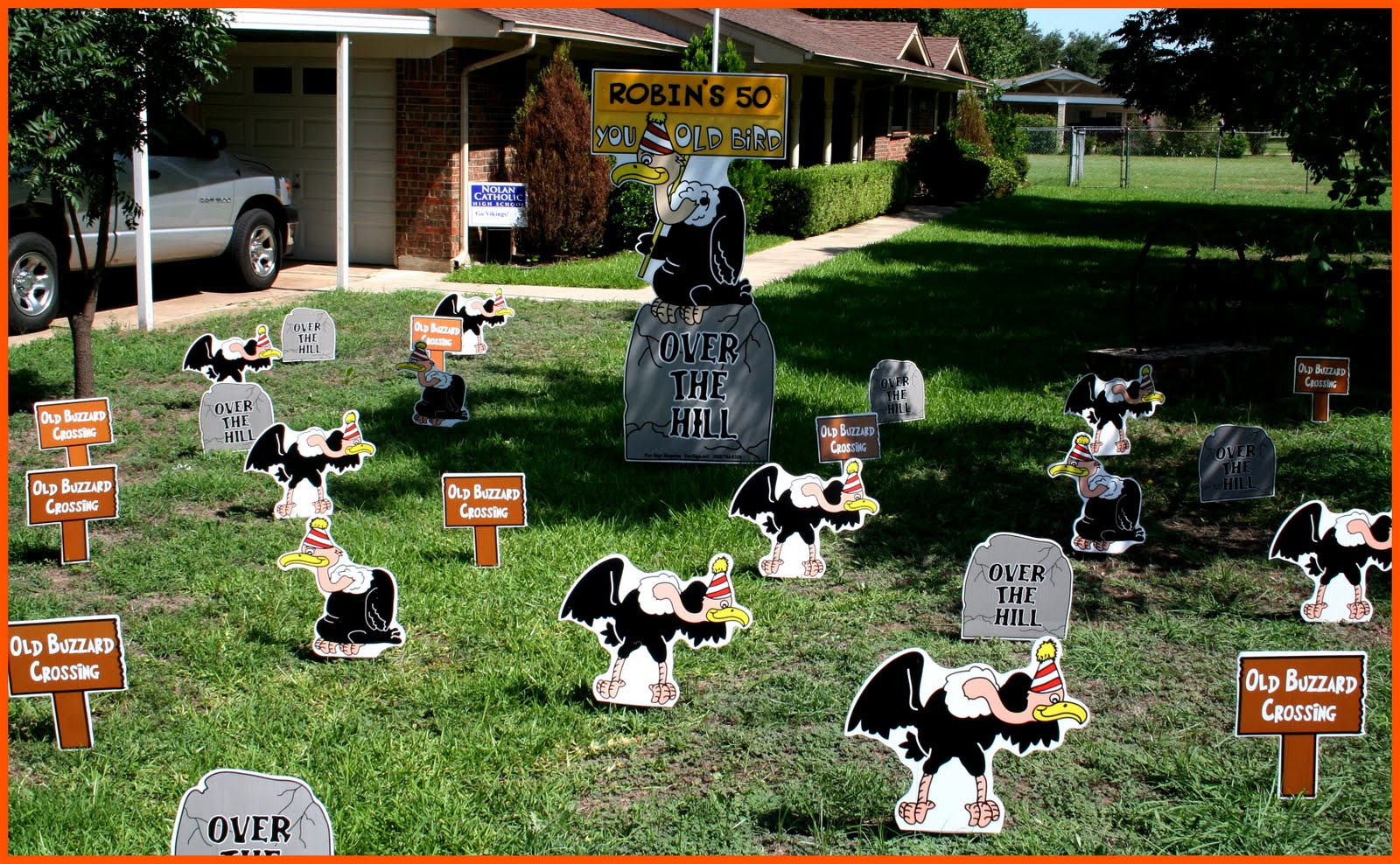 Yard Signs Buzzards - Birthday Yard SignsBirthday Yard Signs