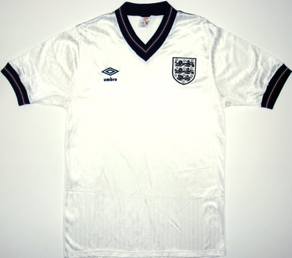 IKAN LEMAS: VTG JERSEY ENGLAND WORLD CUP MEXIXO 1986