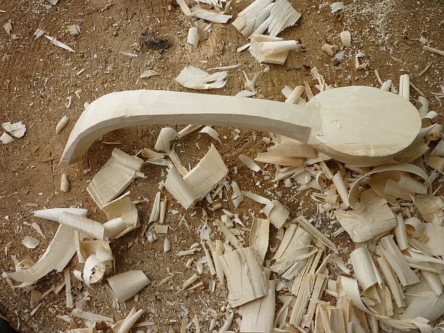 Jon Mac.Spoon Carving First Steps: Spoon Carving...