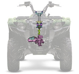 YAMAHA Revealed World’s First Electric Power Steering (EPS)