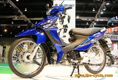 motorcycle modification: Suzuki Smash Titan modif