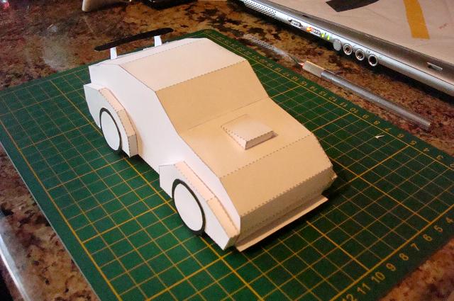 Sinner, Playing with Art: Paper Street Racers, Fast & Foldable