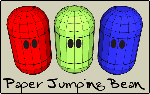 Sinner, Playing with Art: Paper Jumping Bean
