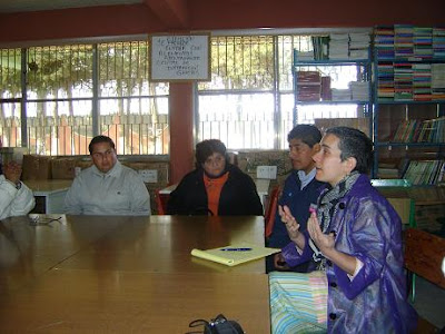 CONSTRUYE T CBTA 86, PEROTE, VER.: VISITA DE SOFIA BEN YAHMED AL CBTS 86