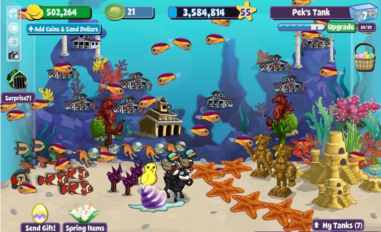 Lynspirations: Fishville - Tank Update 9 April 2010