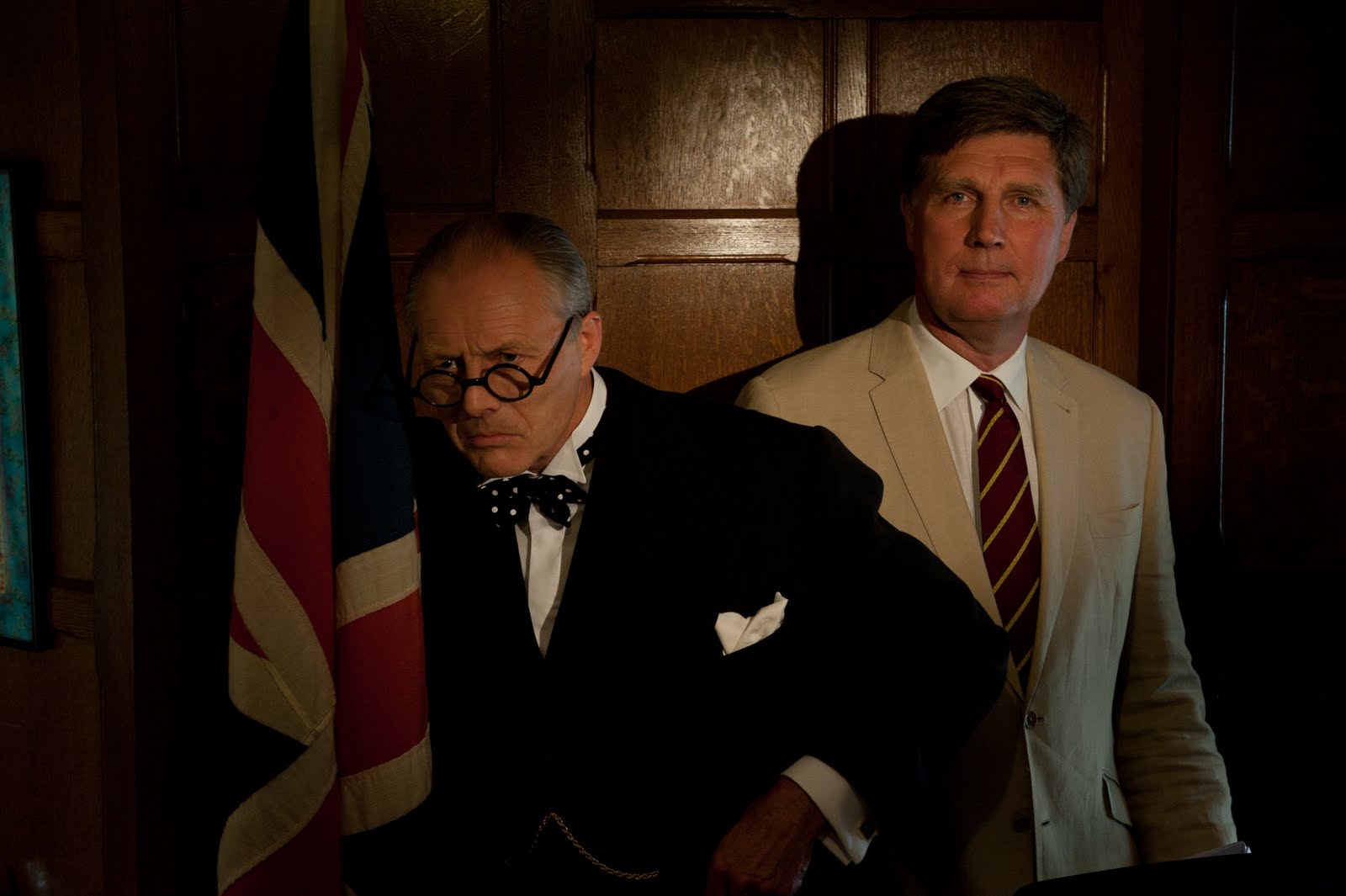 Graham Pountney is Winston Churchill