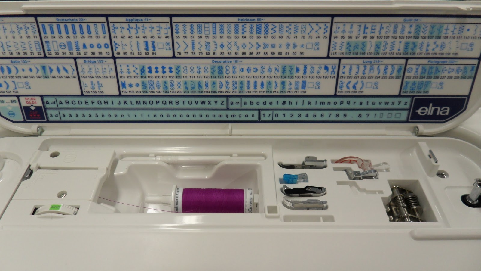 What's New at Findlay's in Orchard Plaza: The New Elna eXcellence ...