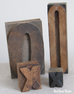 Red Door Home: Two Vintage Block Printing Projects