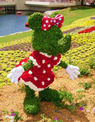 Amazing Pics: Amazing Disney Characters Made Using Flowers