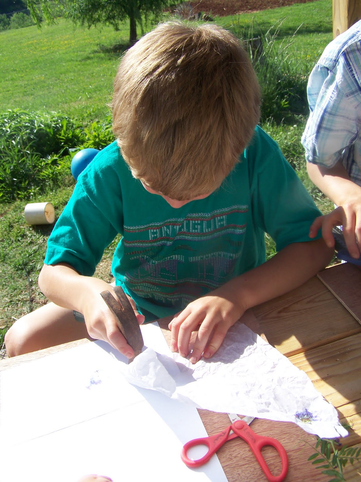 At the Butterfly Ball: Flower Pounding Card Tutorial