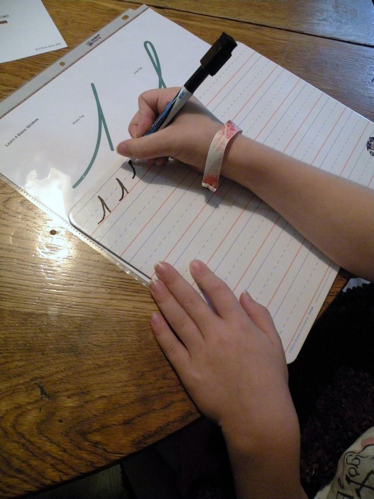 The Fantastic Five: TOS Review: Peterson Directed Handwriting (Cursive)