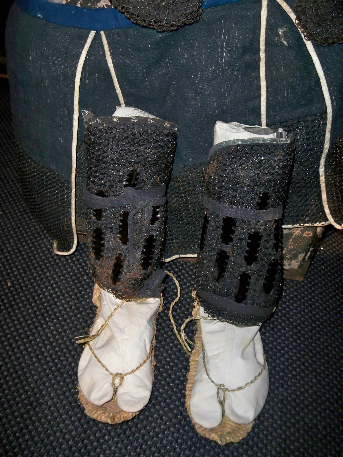 samuraiantiqueworld.com: Japanese (samurai) chainmail armor "kusari gusoku"