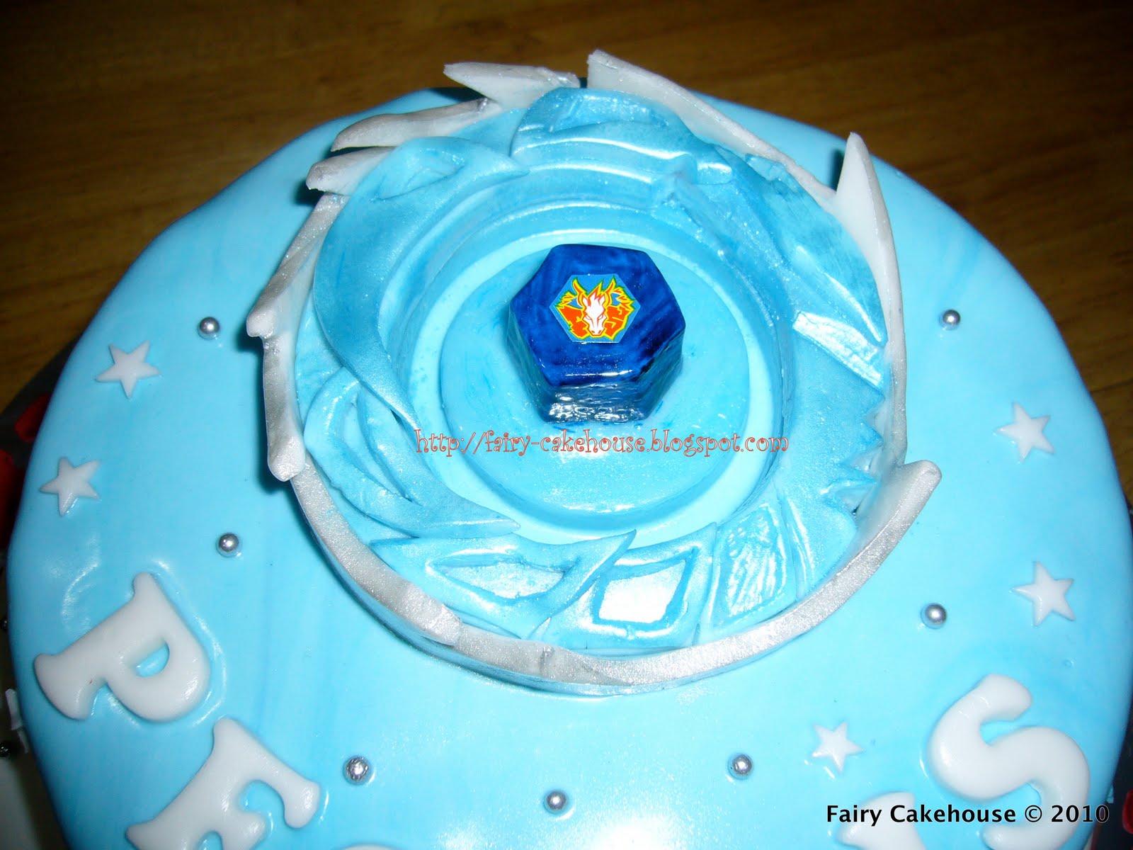 Fairy Cakehouse: Jayden's Beyblade Pegasis Cake