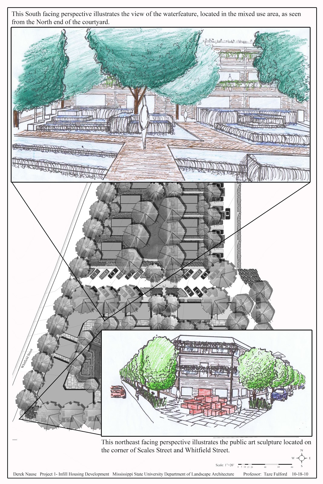 The Artist's Blog: Infill Housing Development Perspectives