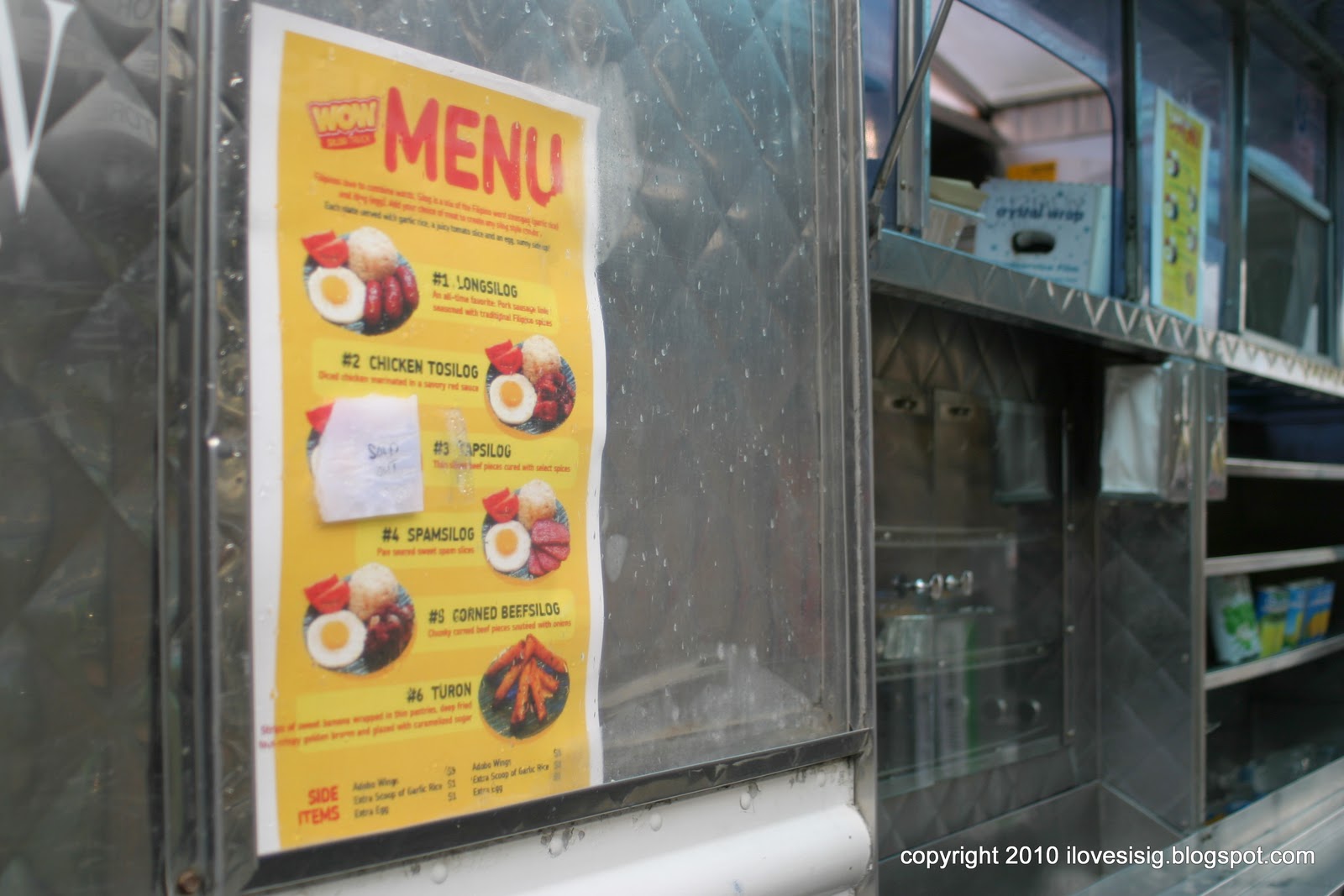 I Love Sisig - Filipino eats from your block to mine: The WOW Silog ...