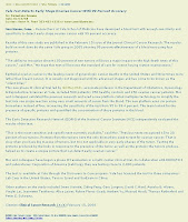 Junkfood Science: Ovarian cancer screening — a developing story that ...