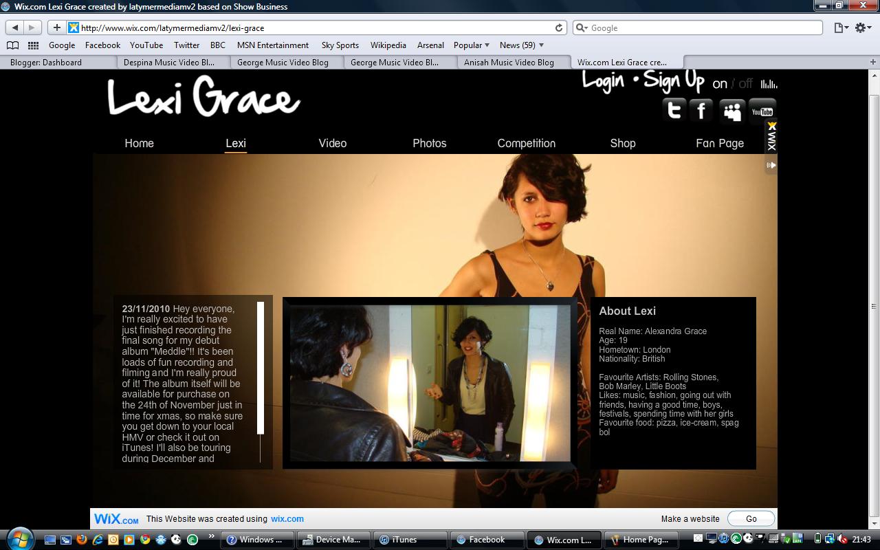 George Music Video Blog