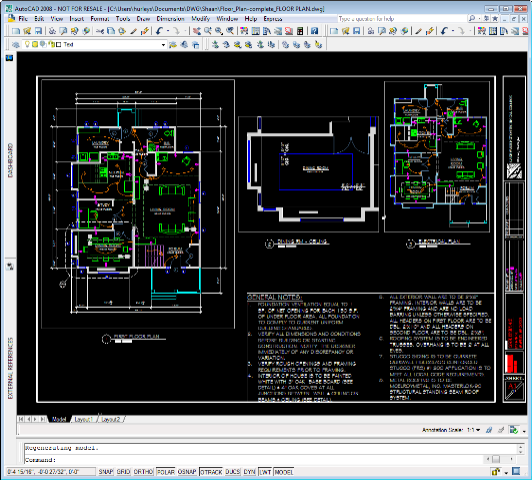 Open your eyes... and see the world!: Contoh CAD: AutoCAD
