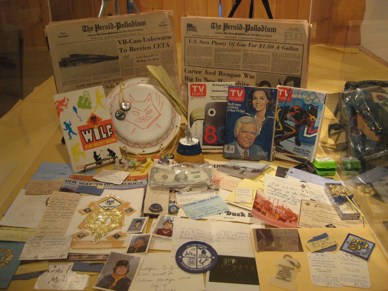 North Berrien Historical Society: 30-year-old time capsule contents on ...