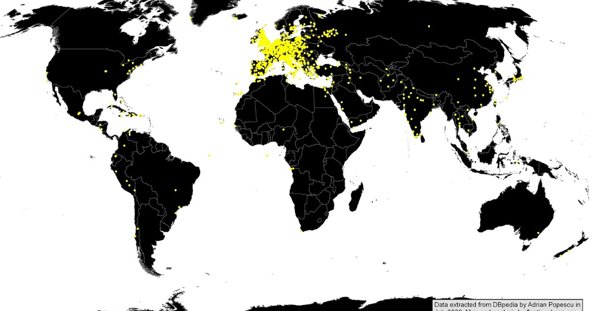 floatingsheep: Mapping Wikipedia over space and time