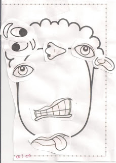 Artes do Thales: Atividade : Montar o Rosto