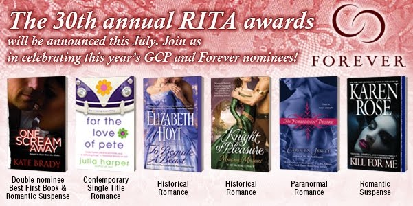 Romancing The Reader: Huge Giveaway!! 6 RITA Nominated Books!