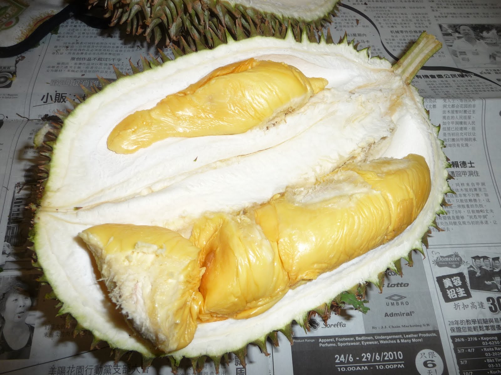 Ke Sana Ke Sini: Must-try in Malaysia...Durian, the King of all Fruits