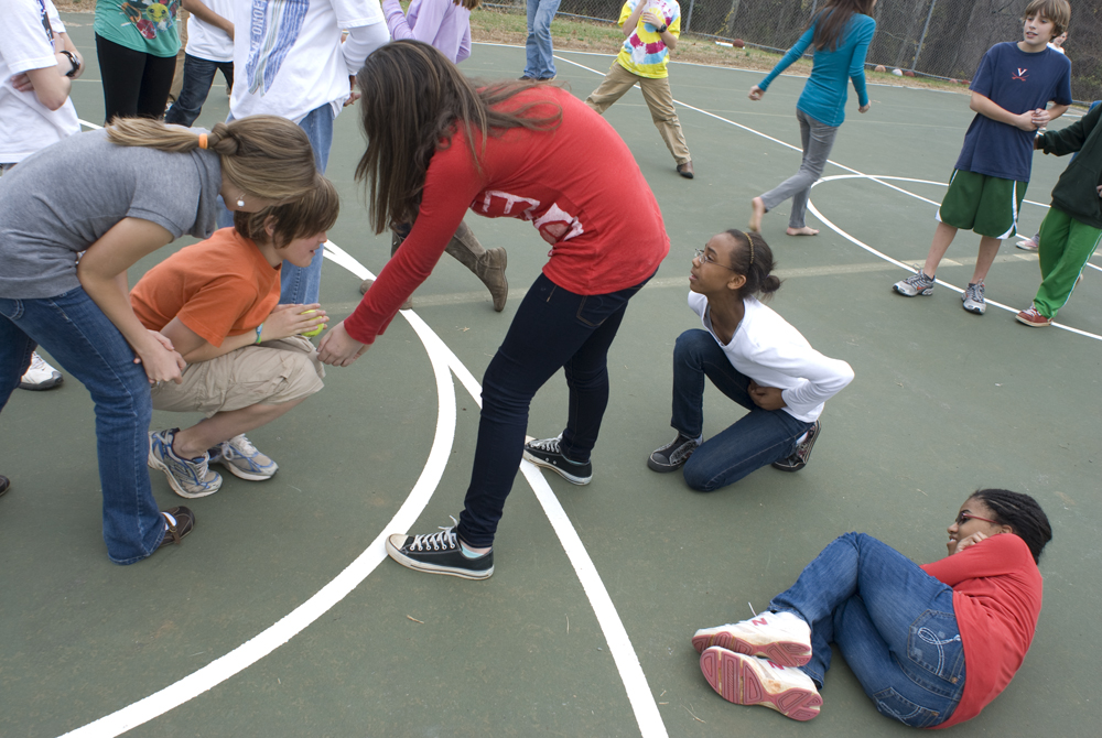 Tandem Friends School 6th Grade News: 5th and 6th Grade Team-Building Games