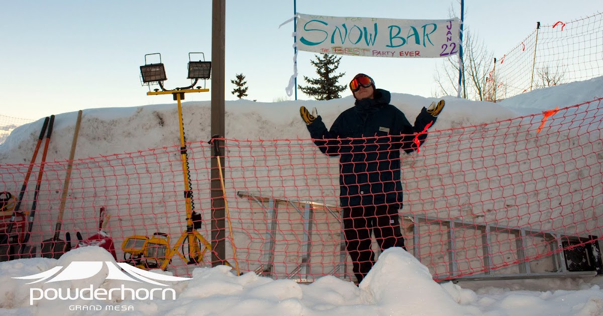 Powderhorn Mountain Resort: Party In Progress: Snow Bar Update