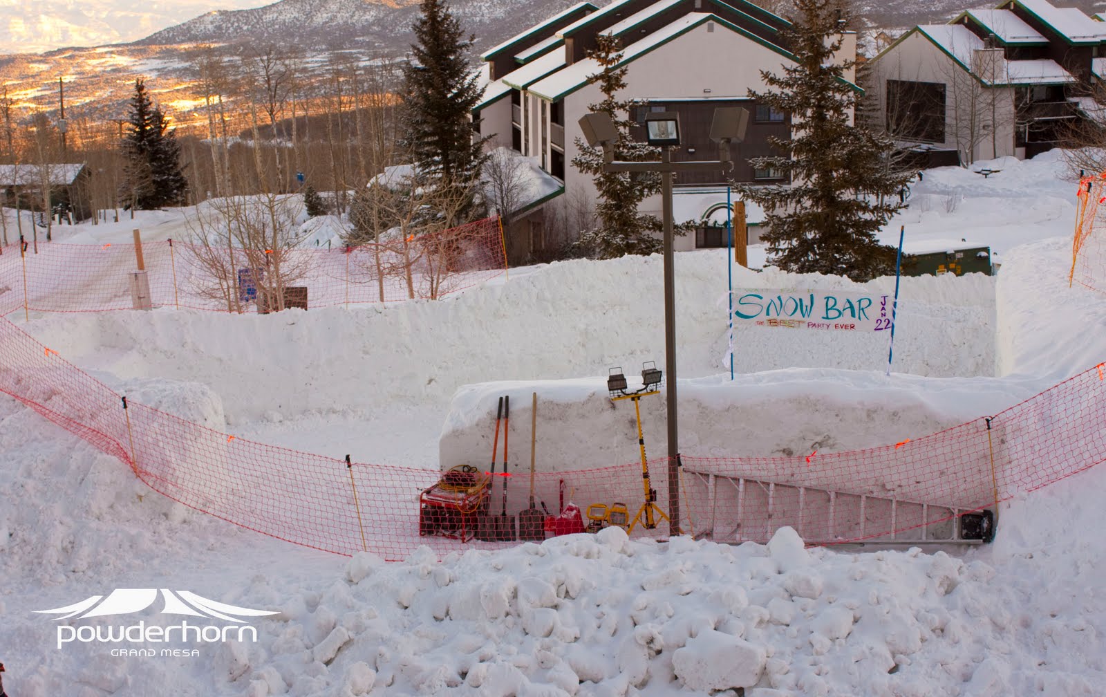 Powderhorn Mountain Resort: Party In Progress: Snow Bar Update