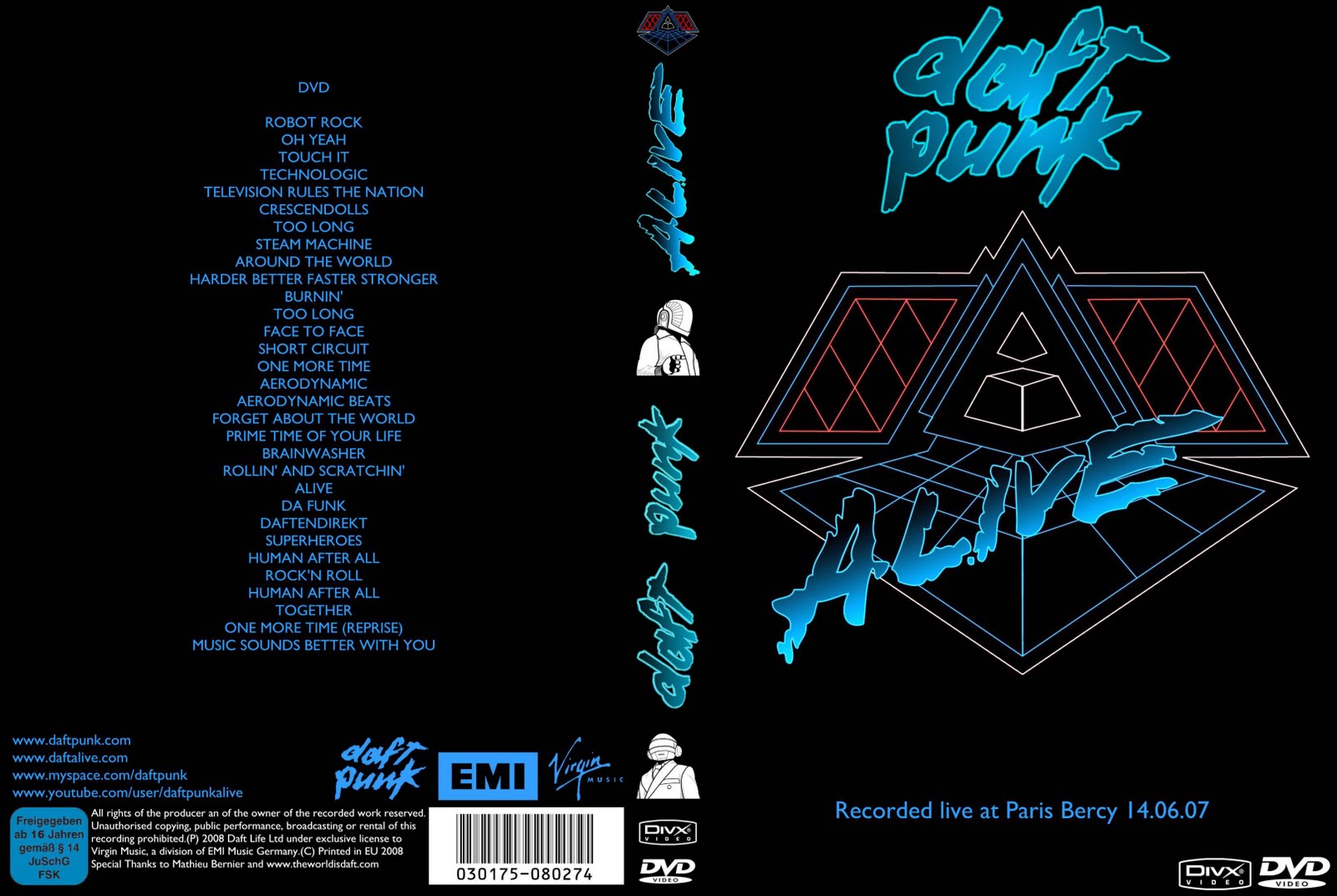 musicaporuntubo: Daft Punk Alive 2007 (dvd full )