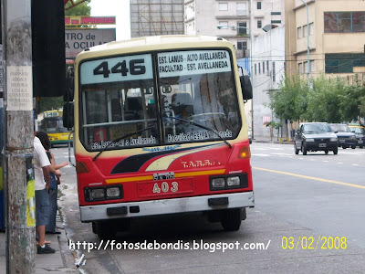 Fotos de Omnibus: T.A.R.S.A. - LÍNEA 446