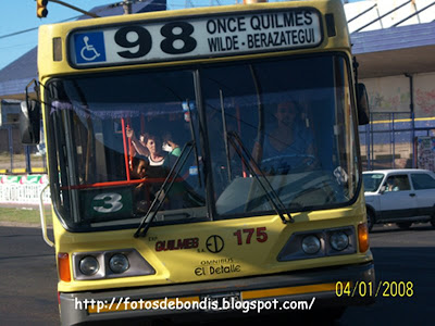 Fotos de Omnibus: EXPRESO QUILMES S. A. - LÍNEA 98