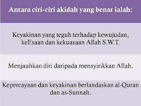 Maksud Akidah Yang Benar - Samuel-has-Arnold