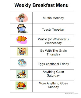 No More Boring Breakfasts! - Meal Planning Magic