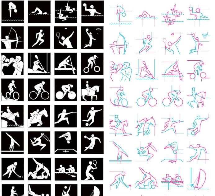 Pristatytos Londono 2012 VOŽ piktogramos