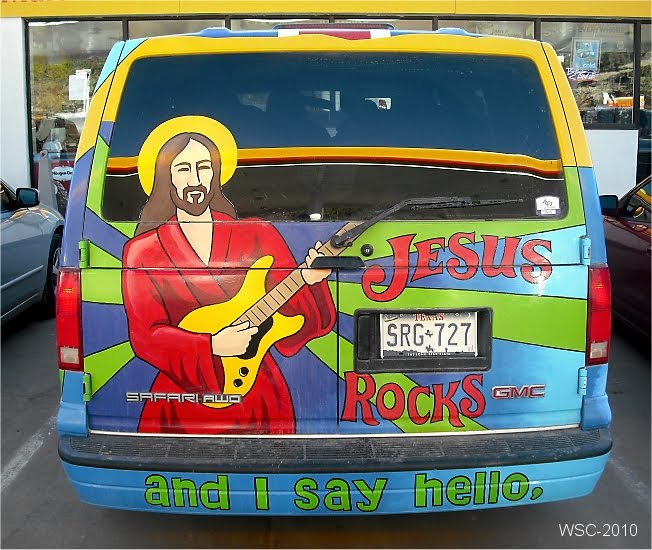 FARK.com: (7032642) Today's random image of Jesus showing up on ...