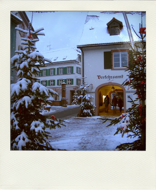 The Paris Market & Brocante: Polaroids from Paris: {German Snow Scene}