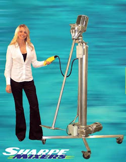 What's New at Sharpe Mixers!: New ELS-Series Mixer Lift Stand