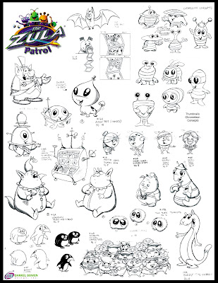 Darrel Bowen Media, Inc.: Zula Patrol Character and Prop Designs for ...