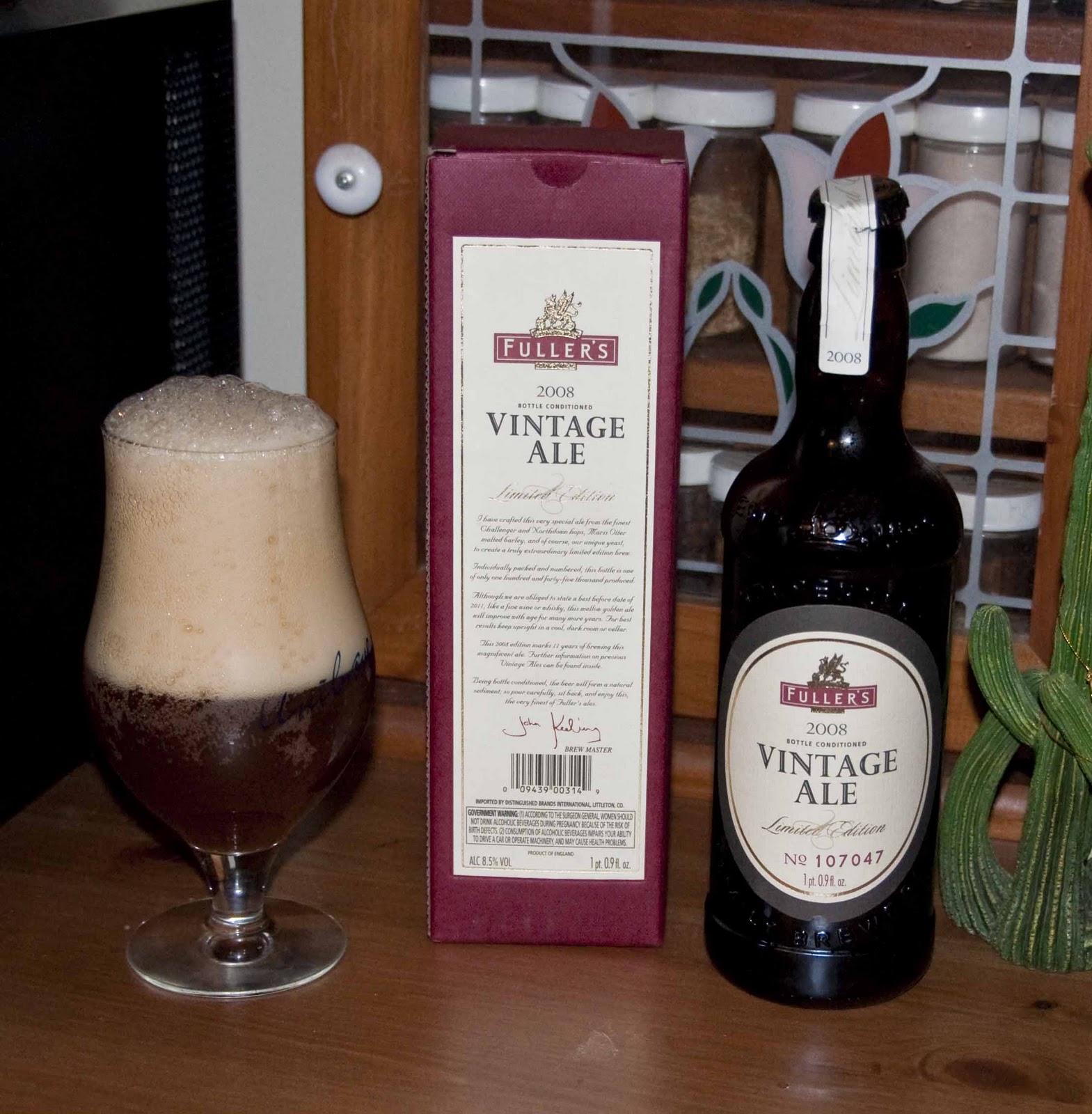 Duper's Brew Review: Fuller's - Vintage Ale 2008