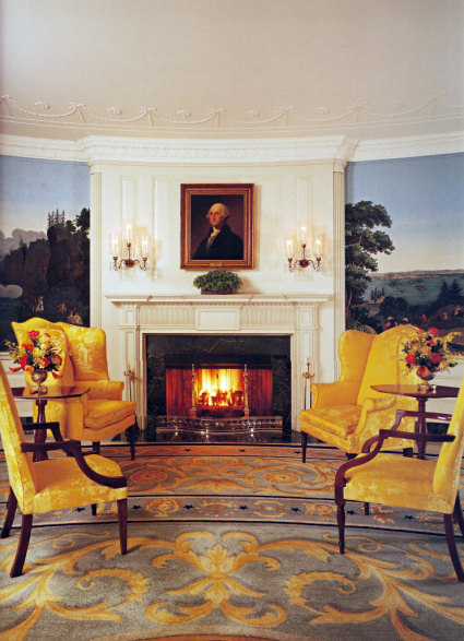 Mansion Floor Plans: The White House - Ground Floor