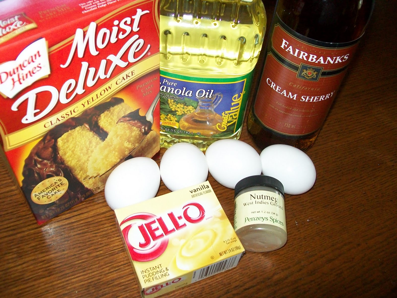 Michigan Cottage Cook: VIRGINIA BUDD'S SHERRY WINE CAKE