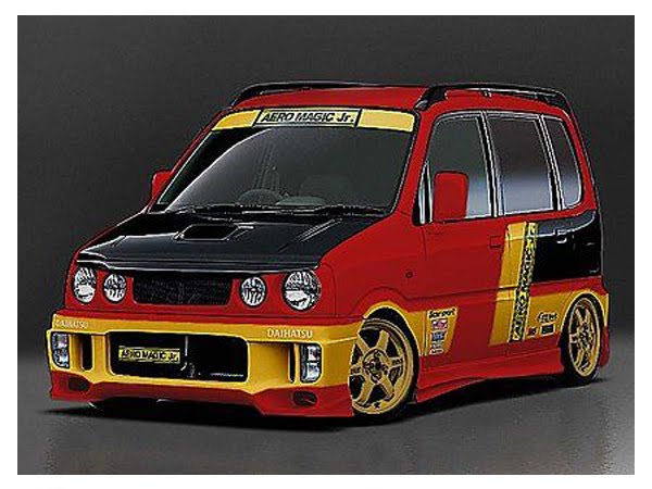 Farhan Was Here Just Now: Perodua Kenari Custom Daihatsu Move Look Like