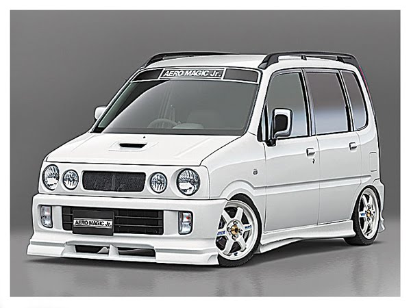 Farhan Was Here Just Now: Perodua Kenari Custom Daihatsu Move Look Like