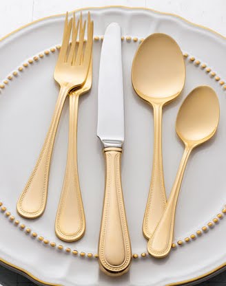 French Madame: Dining in Gold