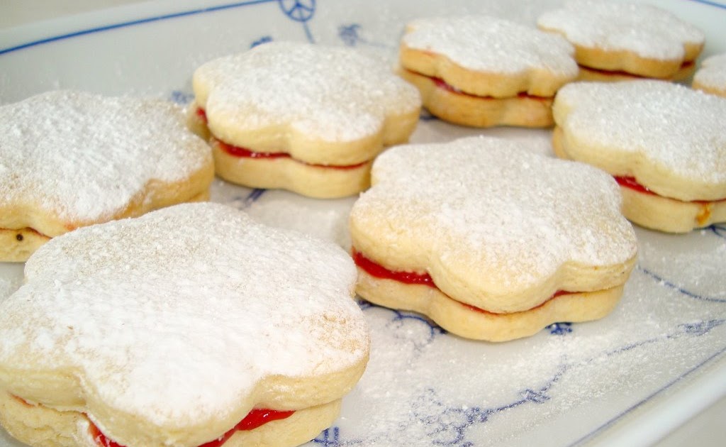 Lemon - Raspberry Sandwich Cookies